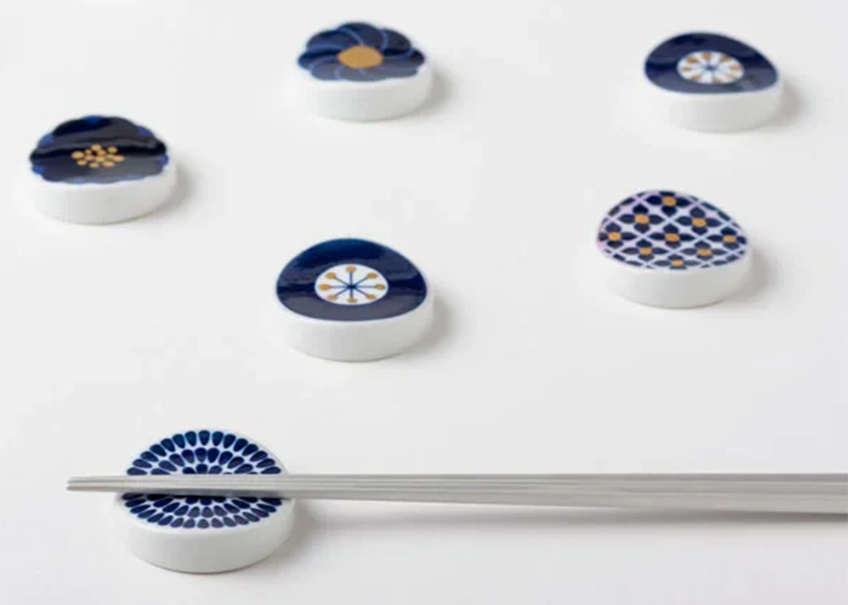 Botanical Chopstick Rest Set – Woodland Mod