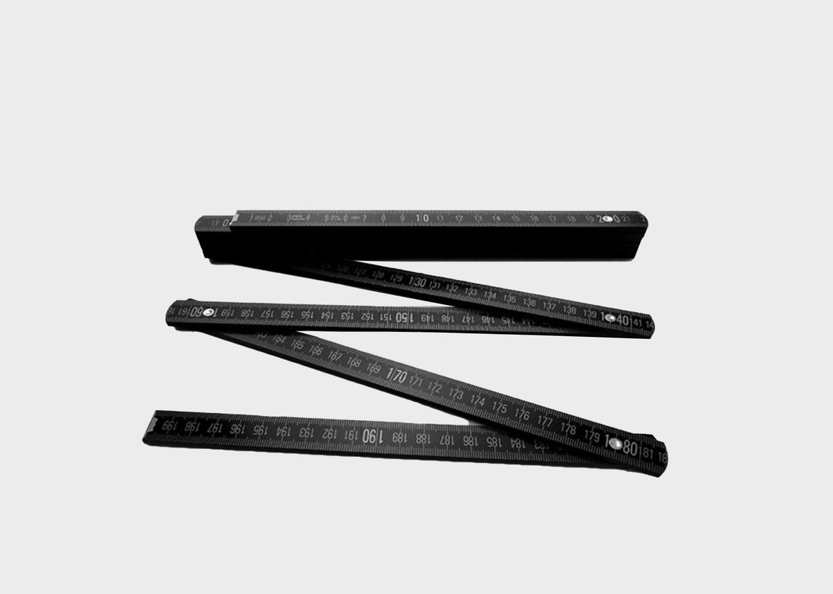 Folding Meter Ruler – Woodland Mod