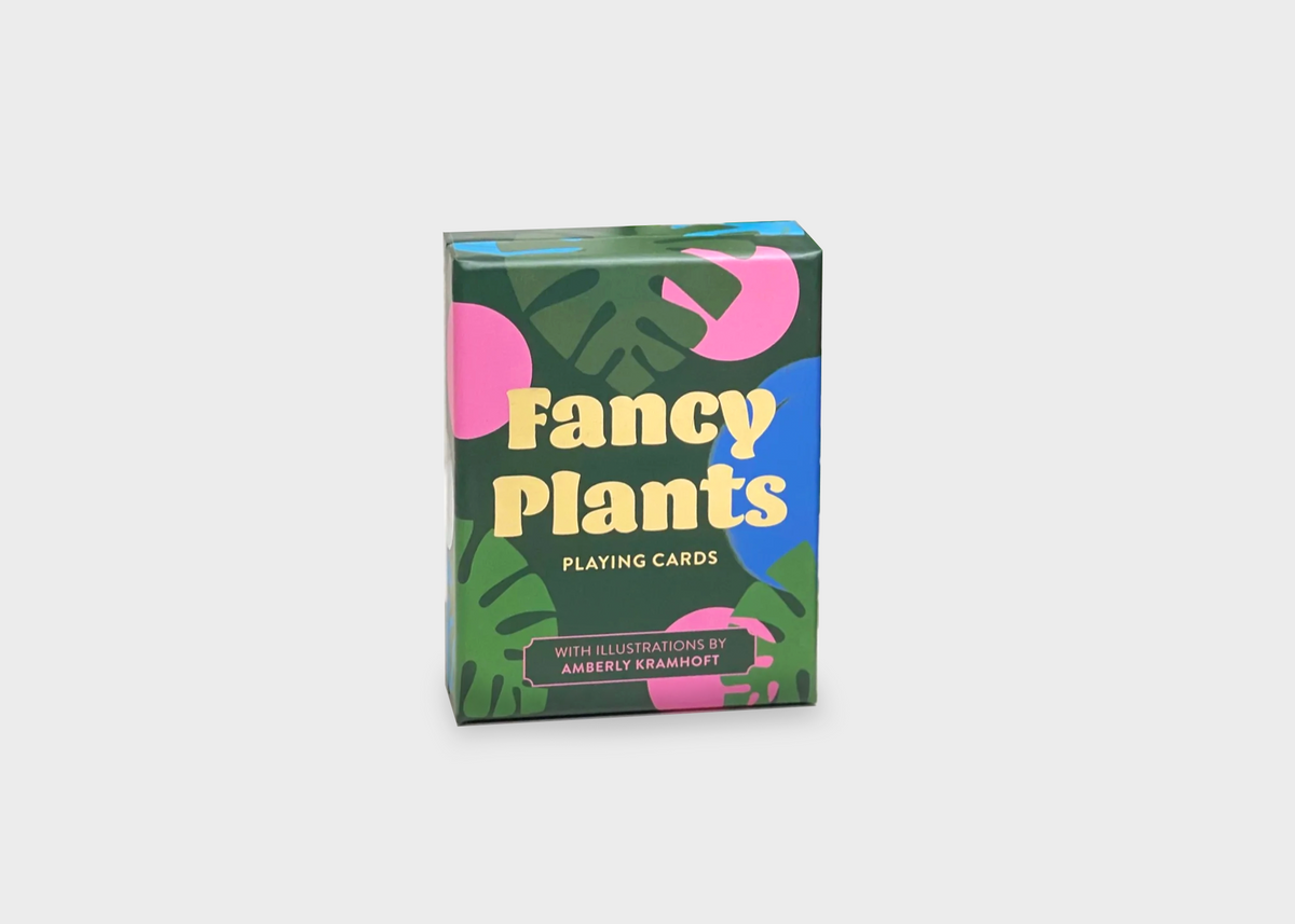 Fancy Plants Playing Cards – Woodland Mod