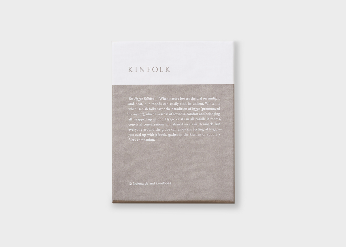 Kinfolk Notecards: Hygge Edition – Woodland Mod